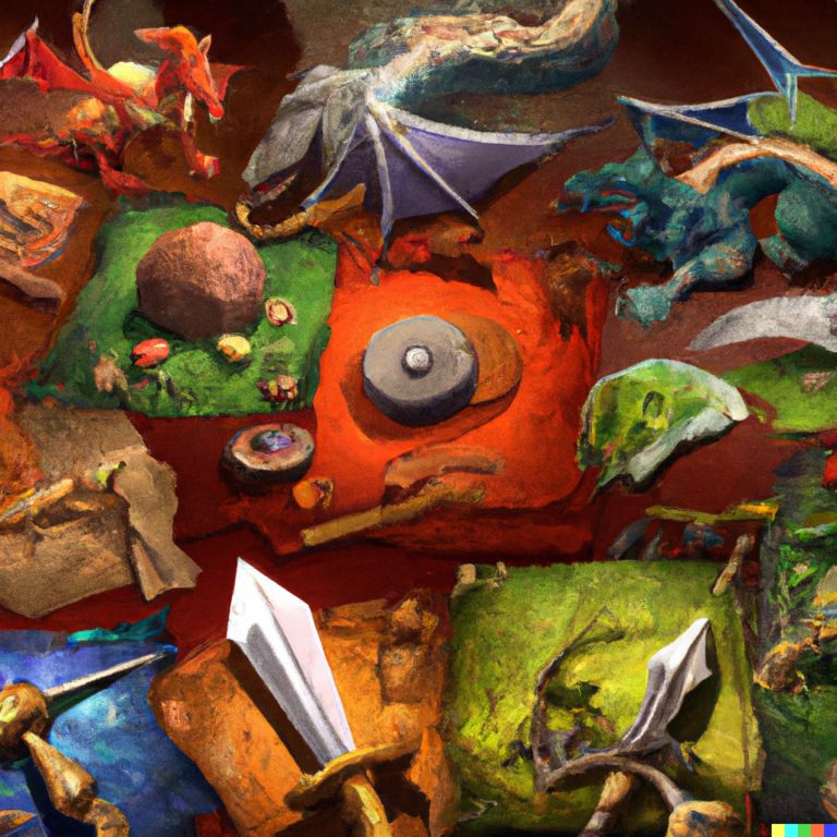 Popular Tabletop Pen-and-Paper RPG Games – ChatGPT RPG